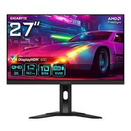 Gigabyte Gaming-Monitor &raquo;M27QA&laquo; 68, 5 cm/27 &prime;&prime; 2560 x 1440 px QHD 1 Reaktionszeit 180 Hz schwarz Energieeffinzienzklasse E (Einheitsskala A bis G),...