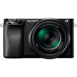 Sony Kompaktkamera »Alpha 6100 + 16-50mm Objektiv«, 24, 2, Bluetooth schwarz IDEAL FÜR: Einsteiger, die ein kompaktes Alltagsobjektiv wollen oder...