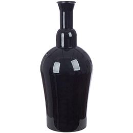 Gilde Bodenvase &raquo;Vase Filu, schwarz H.55 cm&laquo; schwarz Metall