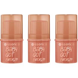 Essence Contouring-Stick »baby got bronze bronzing stick« Cremiger Bronzer-Stick für einen natürlichen, sonnengeküssten Teint. cinnamon spice...