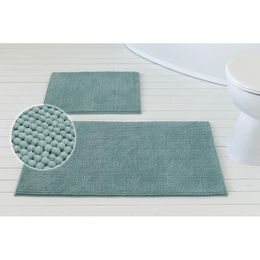 OTTO HOME Badematte »Kaelan, weicher Chenille« Höhe 14 mm rutschhemmend beschichtet fußbodenheizungsgeeignet Badvorleger, Badteppich weiches...