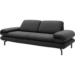LOOKS by Wolfgang Joop 2-Sitzer »2-Sitzer-Sofa >>LOOKS XIII<<« Wahlweise mit Arm- und Kopfteilverstellung dkl.grau