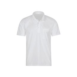 TRIGEMA Poloshirt »Poloshirt aus Single-Jersey« 1 Stk. tlg. weiss L L DELUXE-Single-Jersey