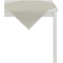 Apelt Mitteldecke »1104 Loft Style, Jacquard« taupe/beige Obermaterial: 75% Polyester, 25% Viskose B/L: 85 cm x 85 cm