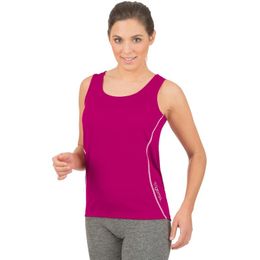 TRIGEMA Tanktop »Trägershirt COOLMAX« 1 Stk. tlg. magenta XL XL COOLMAX Extreme Performance