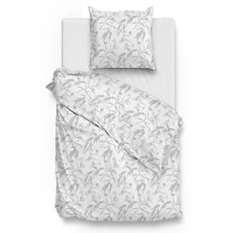 ZO HOME Bettwäsche »Fiori-di-Satinado« 2 Stk. tlg. Bettwäsche aus 100% Baumwolle, hochwertiges Mako-Satin White Obermaterial: 100% Baumwolle B/L:...