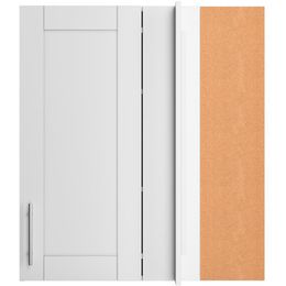 KOCHSTATION Eckh&auml;ngeschrank &raquo;KS-Ahus&laquo; Breite 80 x 45 cm wei&szlig;