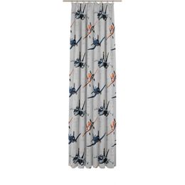 WIRTH Vorhang &raquo;Planes Echo&laquo; Multifunktionsband 1 Stk. tlg. Disney hellgrau Obermaterial: 100% Polyester 145 cm