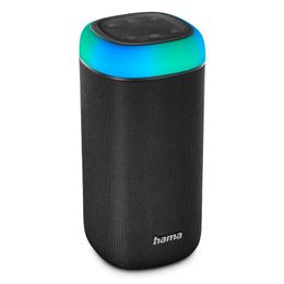 Hama Bluetooth-Lautsprecher »Bluetooth Box LED 30 W Xtra Bass 360o Sound, wasserdicht nach IPX 4« Stereo (A2DP Bluetooth AVRCP Bluetooth HFP...
