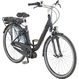 Prophete »E-Bike City« 7 Gang Shimano Nexus Schaltwerk Nabenschaltung Mittelmotor 250 W schwarz+schwarz