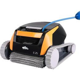 MAYTRONICS Poolroboter &raquo;Dolphin E25&laquo; f&uuml;r Boden-/ Wandreinigung schwarz/orange
