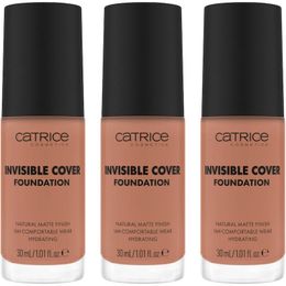 Catrice Foundation »Invisible Cover Foundation« mit langanhaltendem Finish natur 042C 16H Tragekomfort, feuchtigkeitsspendend durch Hyaluronsäure...