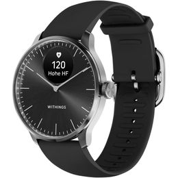 Withings Smartwatch »ScanWatch Light 37mm RoseGold, Akku bis 35 Tage, 50 M Wasserdicht« ( / 0, 63 ′′) schwarz
