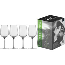 EISCH GERMANY Weißweinglas »Vinezza« bleifrei, 360 ml, 4-teilig transparent 0