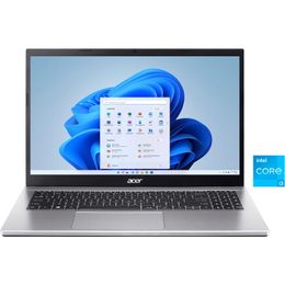 Acer Notebook »A315-59-34J3« 39, 62 cm / 15, 6 ′′ Intel Core i3 UHD Graphics 512 GB SSD silber