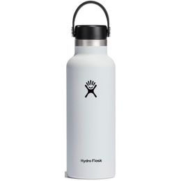 Hydro Flask Trinkflasche »STANDARD FLEX CAP« TempShield -Isolierung weiß 532 ml