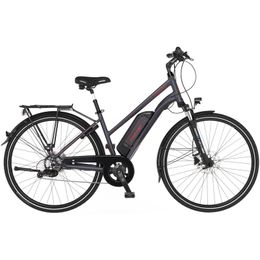FISCHER BIKE FISCHER FAHRRAD »VIATOR 1.0 Trapez 44« 8 Gang Shimano Acera Schaltwerk Kettenschaltung Heckmotor 250 W mit integr. Rahmenschloss, Pedelec,...