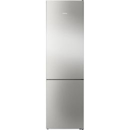Siemens Kühl-/Gefrierkombination iQ300 »KG39N2IAG« 203 cm hoch 60 cm breit Gebürsteter Stahl AntiFingerprint Hochglanz-Rückwand mit multiAirflow:...