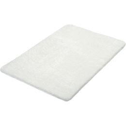 Kleine Wolke Badematte &raquo;Cecil&laquo; H&ouml;he 15 mm rutschhemmend beschichtet fu&szlig;bodenheizungsgeeignet schnell trocknend Badteppich, Uni Farben wei&szlig;...