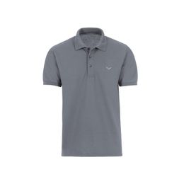 TRIGEMA Poloshirt »Poloshirt in Piqué-Qualität« 1 Stk. tlg. steingrau XL XL Piqué Qualität