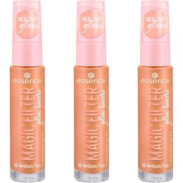 Essence Primer »MAGIC FILTER glow booster« mit weichem Tent Medium/Tan Vielseitig verwendbar: allein, unter oder über dem Make-up