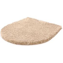 Grund Badematte »Melange« Höhe 27 mm rutschhemmend beschichtet fußbodenheizungsgeeignet besonders dichter Flor beige Obermaterial: 100% Polyacryl...