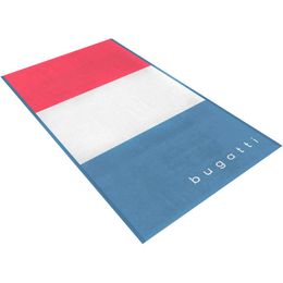 Bugatti Strandtuch »Tropea« blue moon Obermaterial: 100% Baumwolle B/L: 100 cmx180 cm