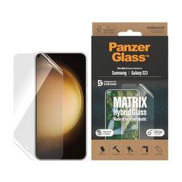 PanzerGlass Displayschutzfolie &raquo;Displayschutz - Samstag Galaxy S23 UWF PET-Flaschen AB wA&laquo; Transparent Schutzh&uuml;llenfreundlich