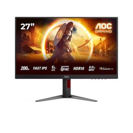 AOC Gaming-Monitor »27G4HA« 68, 6 cm/27 ′′ 1920 x 1080 px Full HD 1 Reaktionszeit 200 Hz neigbar schwarz neigbar, Vesa Wandhalterung 100x100mm,...