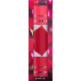 Catrice Lippenmaske »ETERNAL RED Lip Care Set« Mit Lippenpeeling und pflegender Lippenmaske, feuchtigkeitsspendend. bunt Erfrischendes...