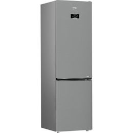 Beko Kühl-/Gefrierkombination »B5RCNE405HXB 7282343709« 203, 5 cm hoch 59, 5 cm breit silberfarben LED-Innenbeleuchtung