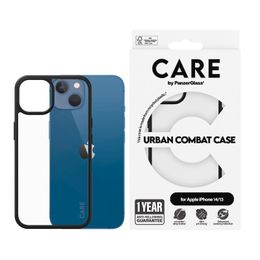 CARE BY PANZERGLASS Handyhülle »Urban Combat Case für Apple iPhone 13/14« Backcover, Schutzhülle, Handyschutzhülle, Case, Schutzcase, stoßfest...