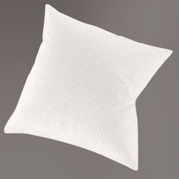Irisette Kissenbezug &raquo;Lumen 8129&laquo; hochwertig und traumhaft weich silberblau Obermaterial: 100% Baumwolle B/L: 80 cm x 80 cm