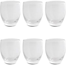 VILLA D'ESTE Gläser-Set »Acapulco Transparent« Wassergläser-Set, 6-teilig, Inhalt 280 ml transparent