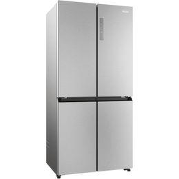 Haier Multi Door CUBE 83 SERIES 3 »HCR3818ENMM« 181, 5 cm hoch 83, 3 cm breit silberfarben