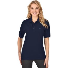 TRIGEMA Poloshirt »Poloshirt in Piqué-Qualität« 1 Stk. tlg. navy M M Piqué Qualität