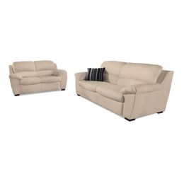 COTTA Sitzgruppe &raquo;Dani&laquo; Set, 2 Stk. tlg. Set bestehend aus: 2-Sitzer & 2,5-Sitzer beige