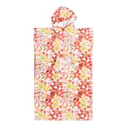 Roxy Badeponcho »Stay Magical Printed« Snow White Bayside Blooms Einheitsgröße Stoff: Bedruckter Frottee-BaumwollStoff