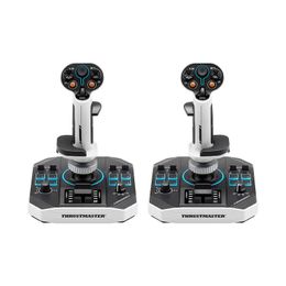Thrustmaster Simulations-Controller »Sol-R 2 HOSAS Space Sim Duo« weiß/schwarz IKONISCHES DESIGN: Beleuchteter Joystick in einem Design, das von...