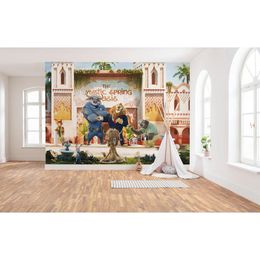 Komar Fototapete »Digitaldruck Vlies - Zoomania - Größe 350 x 250 cm« bedruckt glatt Kinderzimmer bunt
