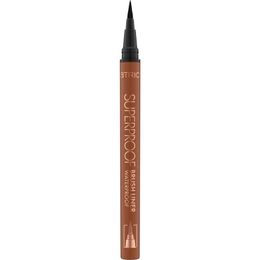 Catrice Eyeliner »Superproof Brush Liner Waterproof« Extrem wasserfest, präzise, satte Farbe, ideal für feine Linien. Cocoa Brown Extrem...