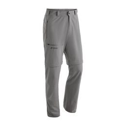 Maier Sports Funktionshose »Latit Zip M« Herren Wanderhose, zipp-off Outdoor-Hose, 4 Taschen, Regular Fit mittelgrau 25 - Kurzgrößen Kurzgrößen 25...