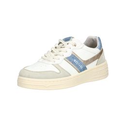 Mustang Shoes Sneaker &raquo;Sneaker Lederimitat&laquo; Ice 40 40 Verschluss: Schn&uuml;rung