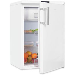 Exquisit Kühlschrank »KS16-4-HE-010D weiss« 85 cm hoch 56 cm breit Weiß LED-Beleuchtung