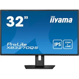 iiyama LED-Monitor »XB3270QS-B5« 80, 1 cm/32 ′′ 2560 x 1440 px WQHD 4 Reaktionszeit 60 Hz schwarz Anschlüsse: 1x HDMI, 1x DisplayPort, 1x DVI, HDCP