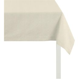 Apelt Tischdecke »ALASKA, LOFT STYLE, Rips Uni« beige Obermaterial: 70% Polyester, 30% Baumwolle B/L: 130 cm x 170 cm