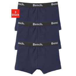 Bench. Boxer »Boxershorts für Jungen« Packung, 3 Stk. tlg., mit Logo-Webbund marine 122/128 122/128 Cooler Boxer für Jungs von Bench