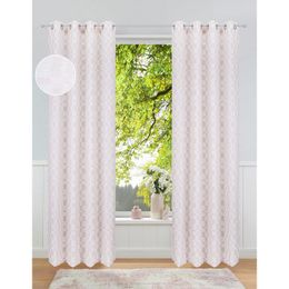 LEONIQUE Gardine &raquo;Amani&laquo; &Ouml;sen 1 Stk. tlg. Obermaterial: 100% Polyester 145 cm