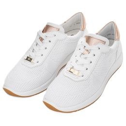 Ara Sneaker »LISSABON«, Freizeitschuh, Schnürschuh in Bequemweite G (= weit) weiß-sand 4,5 (37,5) 4,5 (37,5) Sneaker aus der Fusion4-Kollektion