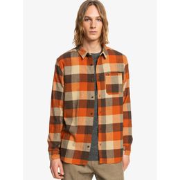 Quiksilver Langarmhemd »Motherfly« Cinnamon Motherfly XXL - US-Größen US-Größen XXL Stoff: Leichter Baumwollstoff [135 g/m2]